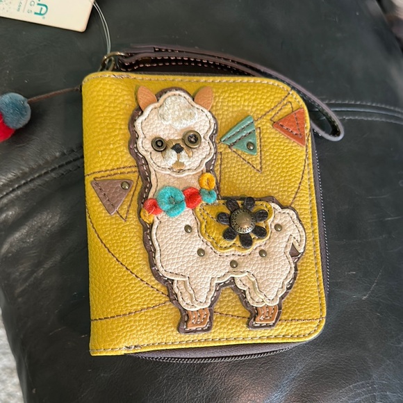 Chala | Accessories | Chala Yellow And Brown Llama Bag | Poshmark